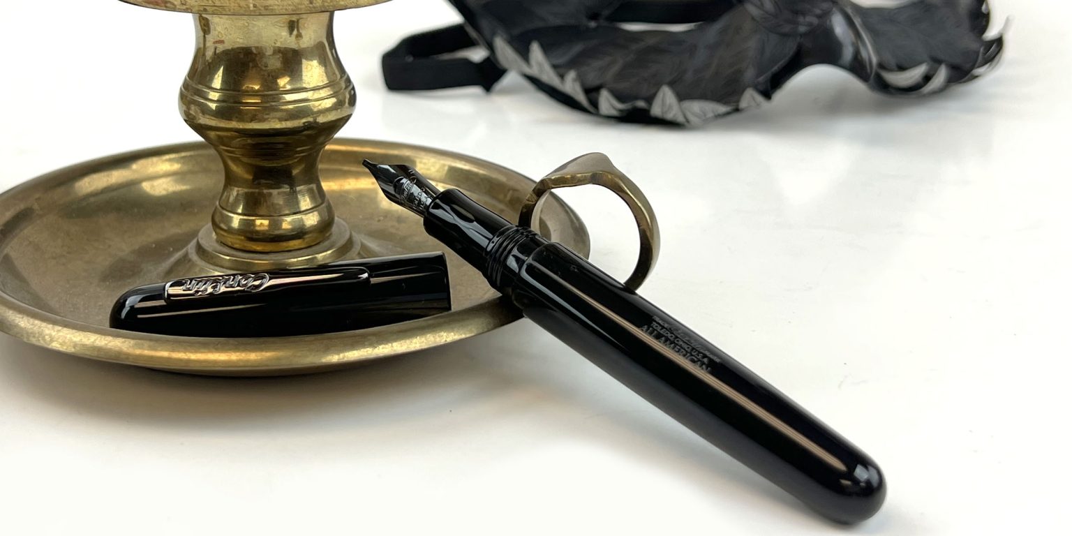 All American Raven black fountain pen - Pen Chalet