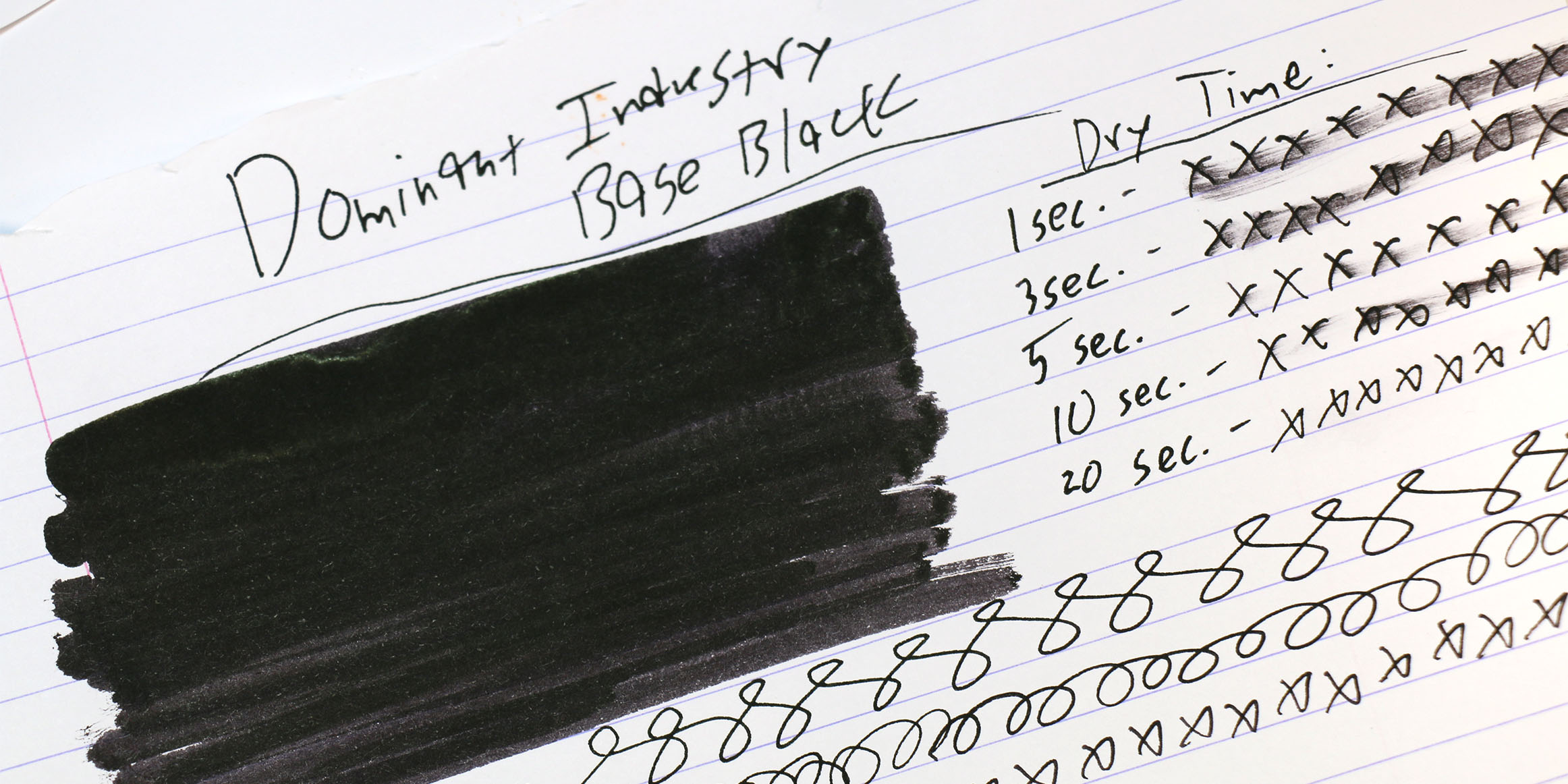 Dominant Industry Base Black Ink Review - Pen Chalet