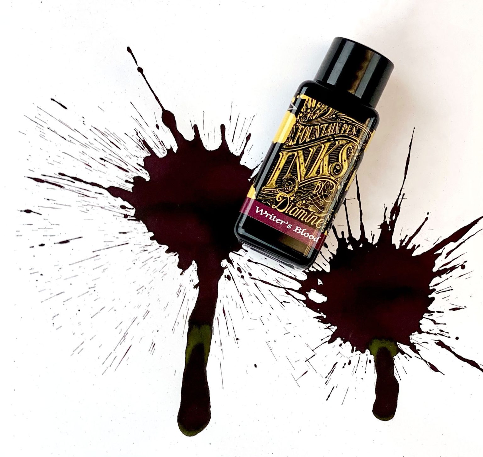 Diamine Writer's Blood Ink Review: A Deep Burgundy Favorite | Pen Chalet