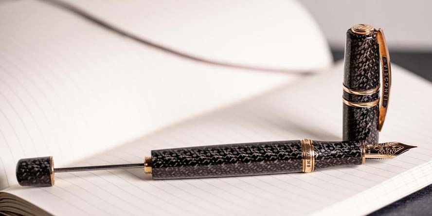 Visconti Homo Sapiens Ember Fountain Pens