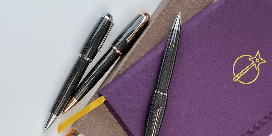 Monteverde SUPERMEGA™ Carbon Fiber Ballpoint Pens