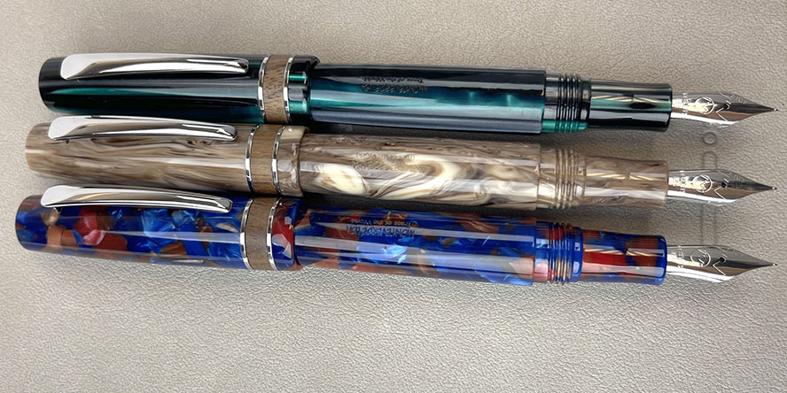 Monteverde Trees of the World Fountain Pens