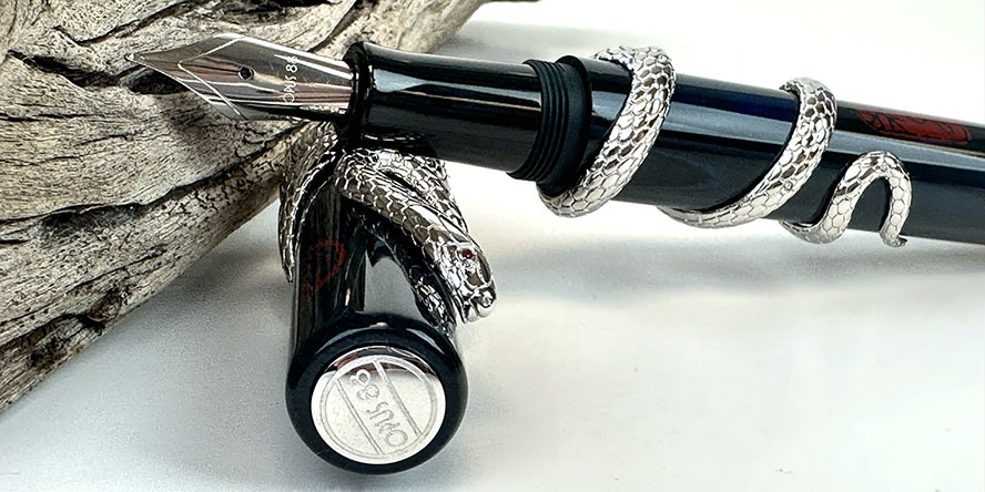 Opus 88 Zodiac Snake Fountain Pens