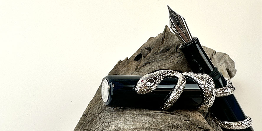 Opus 88 Zodiac Snake Fountain Pens