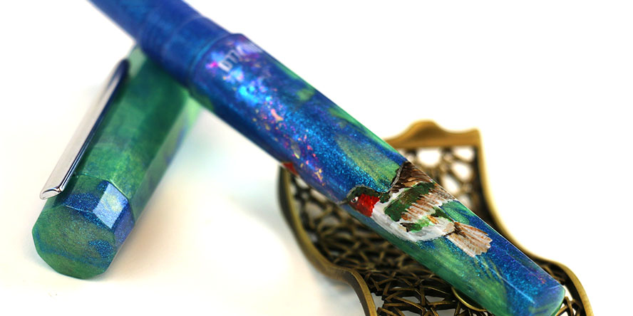 Benu Harmony of the Hummingbird Euphoria Fountain Pens