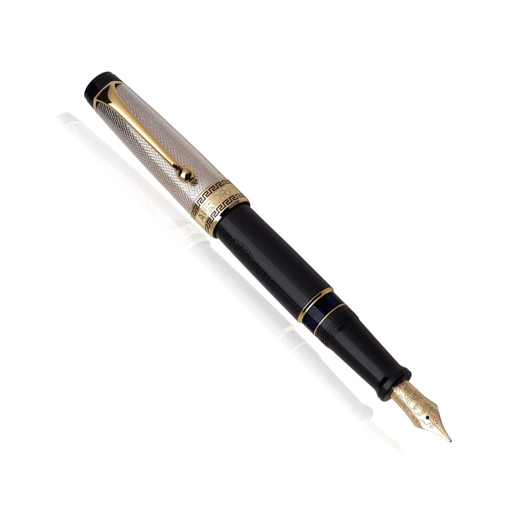 Aurora Optima Silver Collection Fountain Pens
