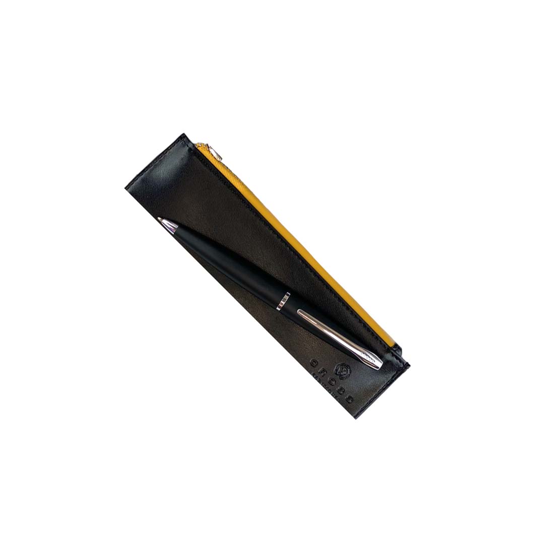 Cross Classic Pen Pouch & ATX Ballpoint Pens
