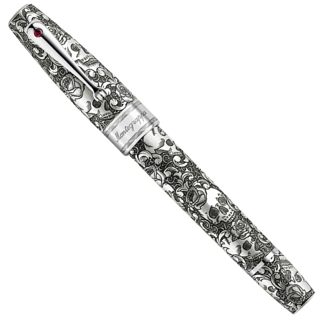 Montegrappa Skulls & Roses Rollerball Pens