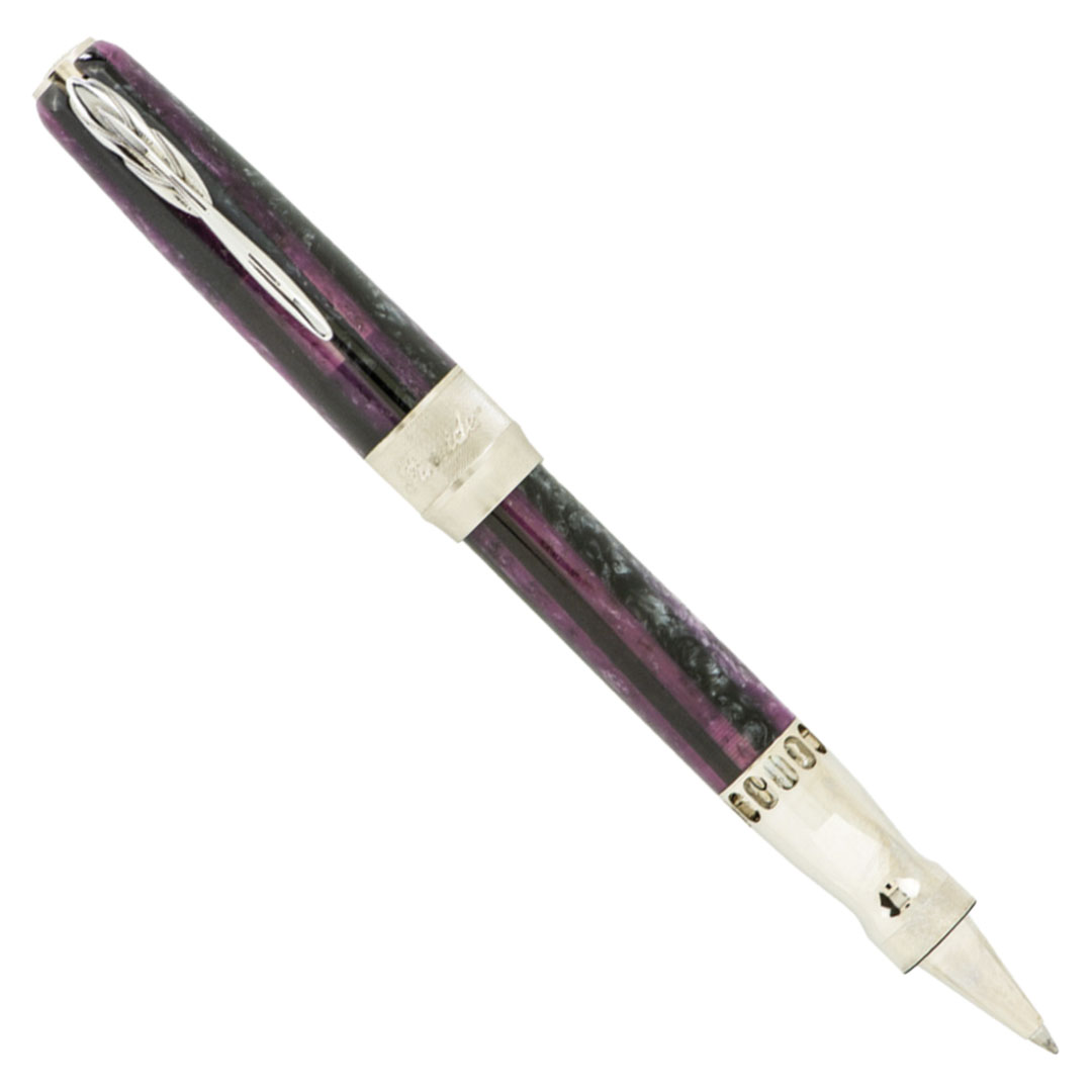 Pineider Arco Stilo Violet Rollerball Pens