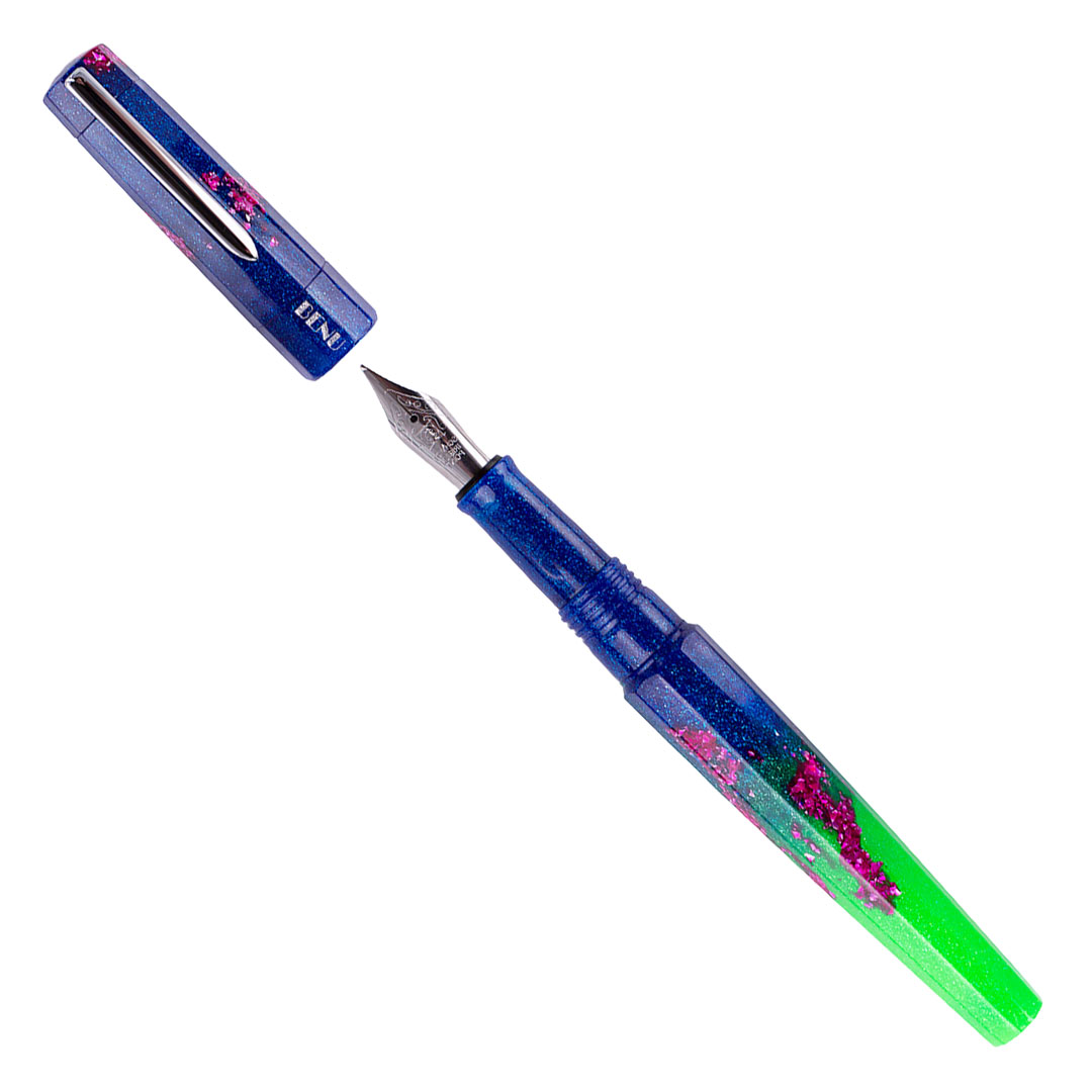 Benu Exclusive Aurora Borealis Euphoria Fountain Pens